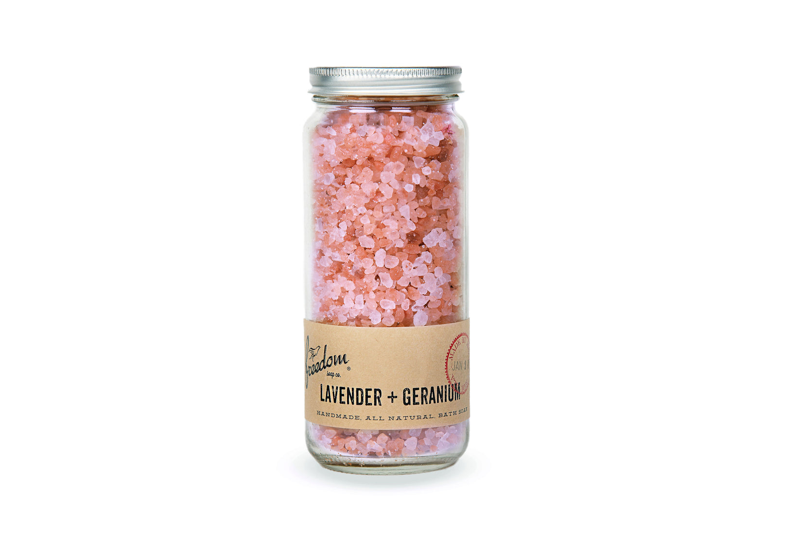 LAVENDER + GERANIUM BATH SOAK – Freedom Soap Company
